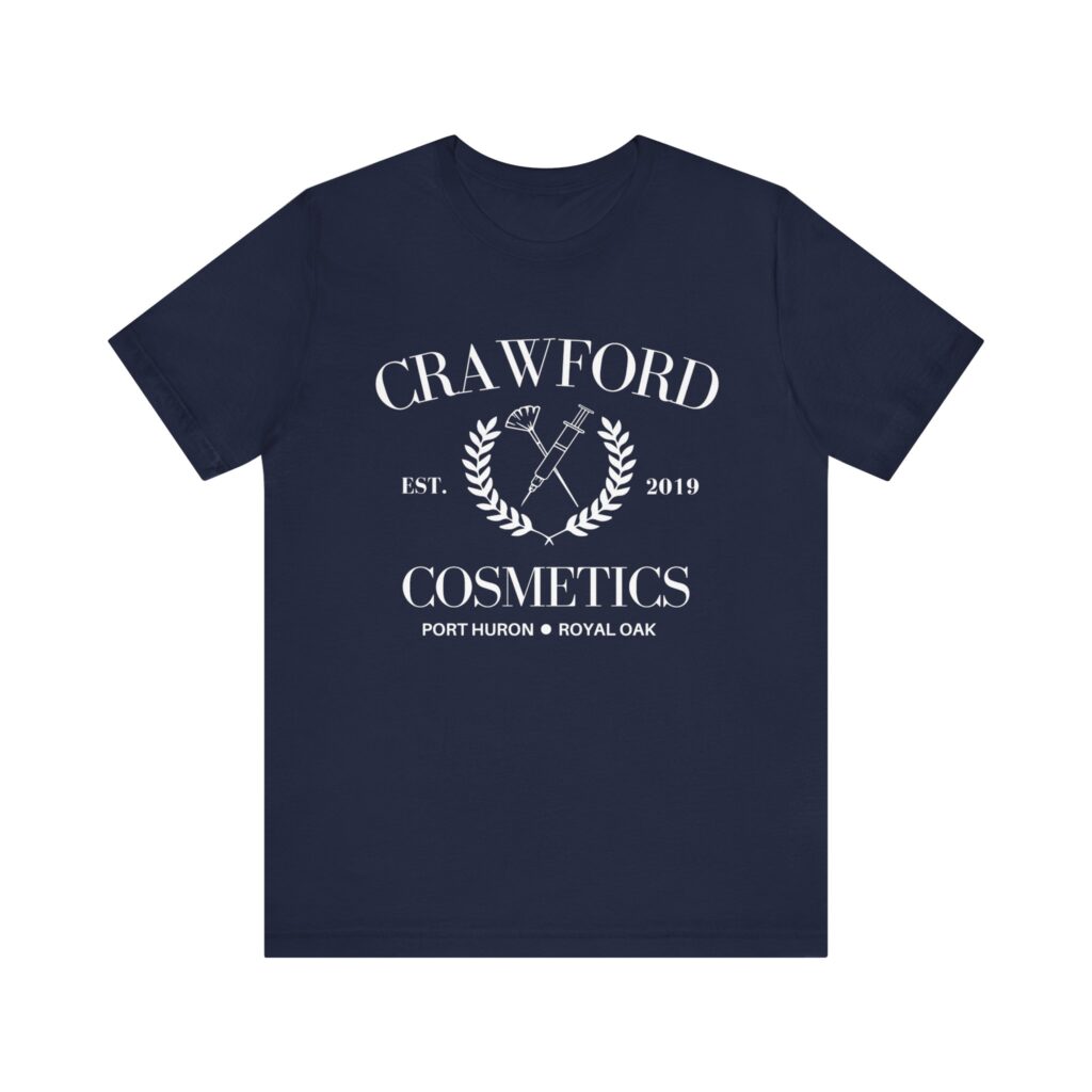 Crawford Cosmetics T-Shirt in MI | Trendy & Breathable